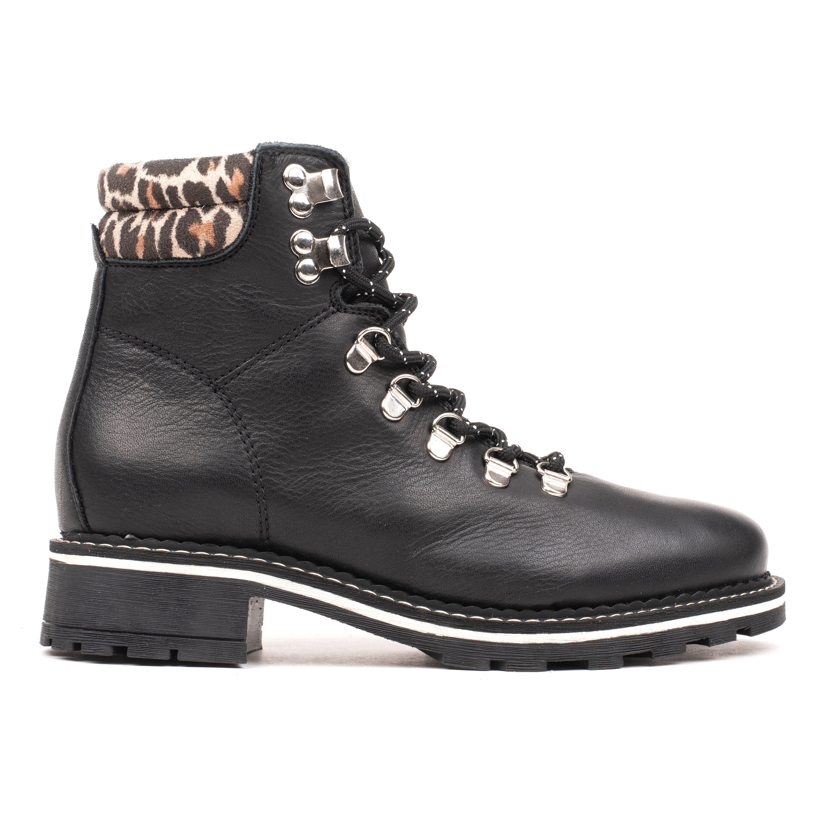 RUBY HIKING Black Leather Milled – ALPINA RO