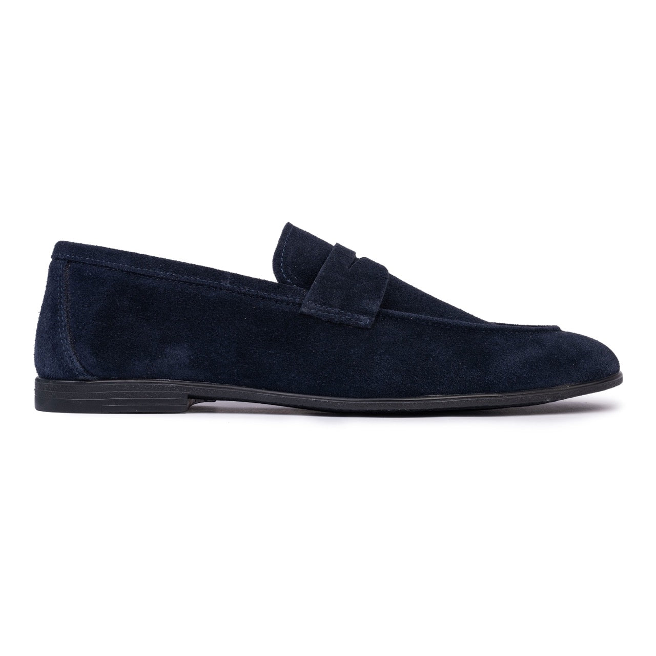 LARS LOAFER Navy Suede – ALPINA RO
